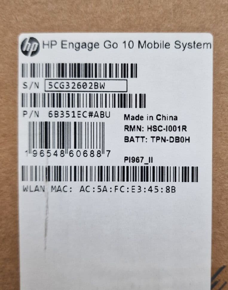NEW HP Engage One AiO System Rotate/Tilt Stand with Integrated Column ...
