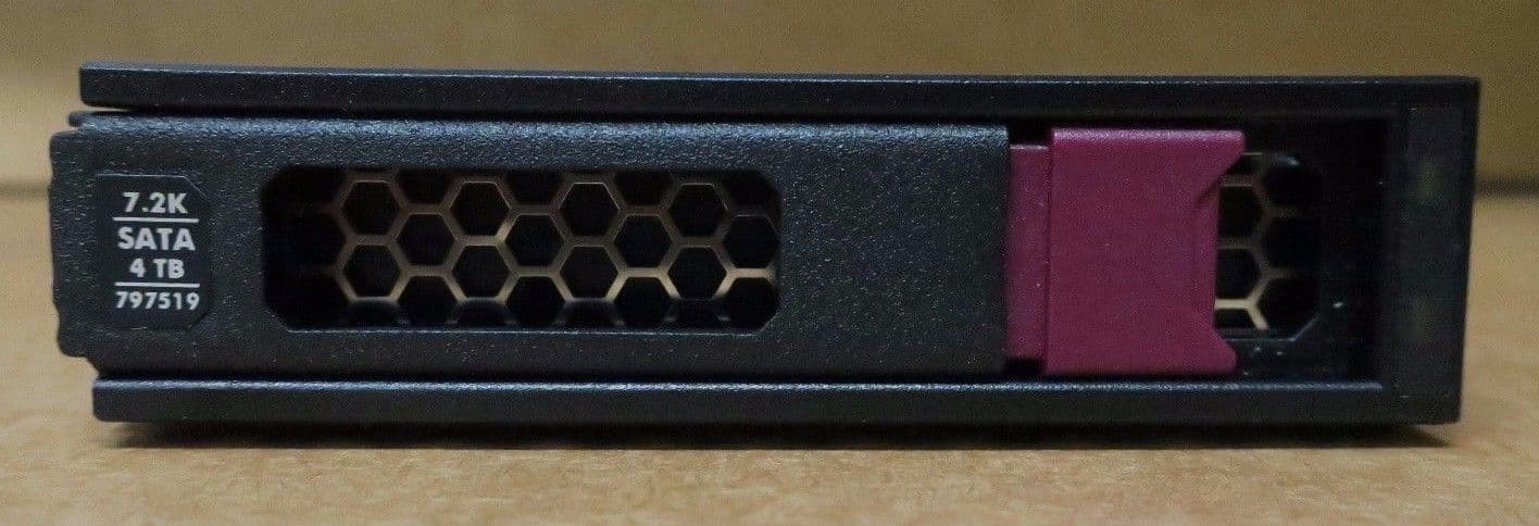 NEW HP HPE 4TB 6G 7 2K LFF 3 5" LOW PROFILE HDD 797519-001 797265-B21 ...