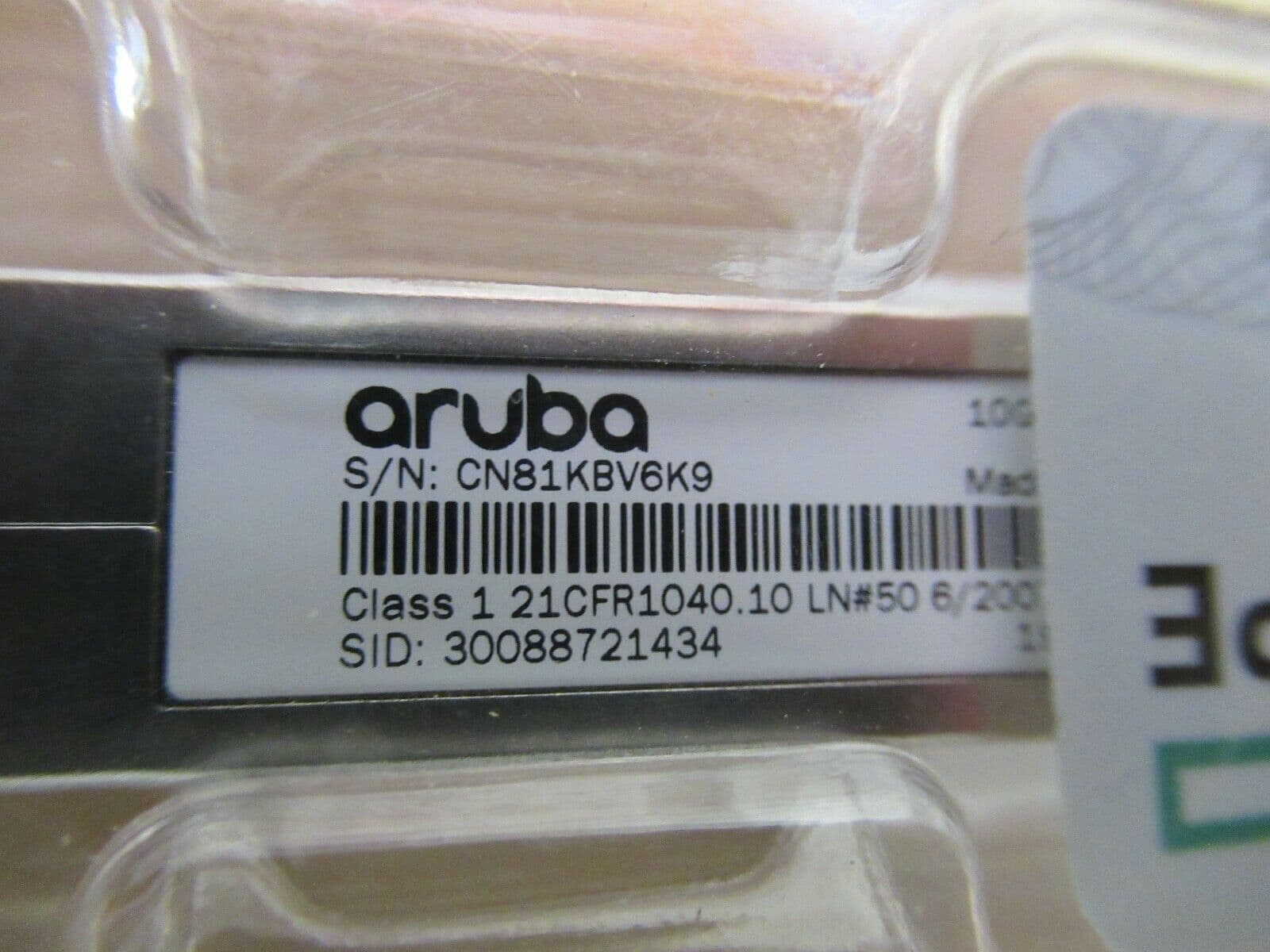 New HP HPE Aruba J9150D 10G SFP LC SR Transceiver SFP HP