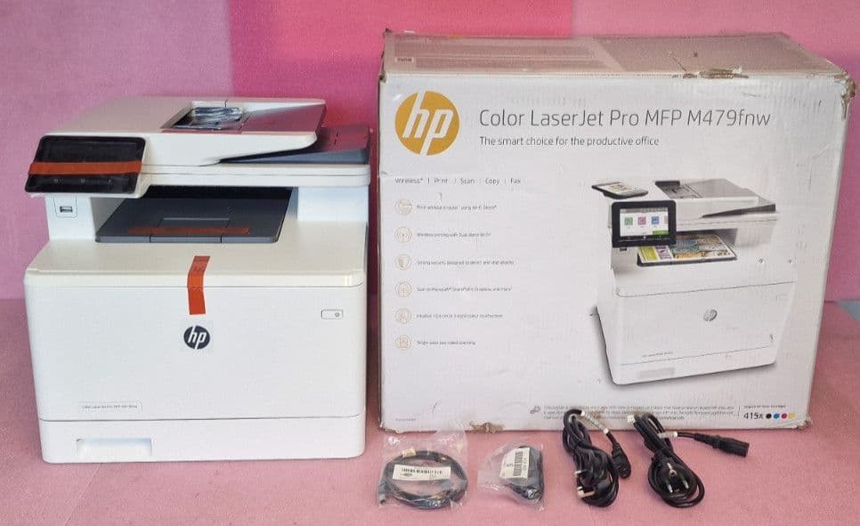 NEW HP LaserJet Pro MFP M479fnw 28ppm Colour Wireless Laser Printer ...
