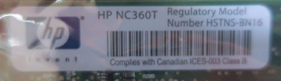 New HP NC360T 412651-001 412646-001 PCI Dual Port Gigabit Network Adapter Card