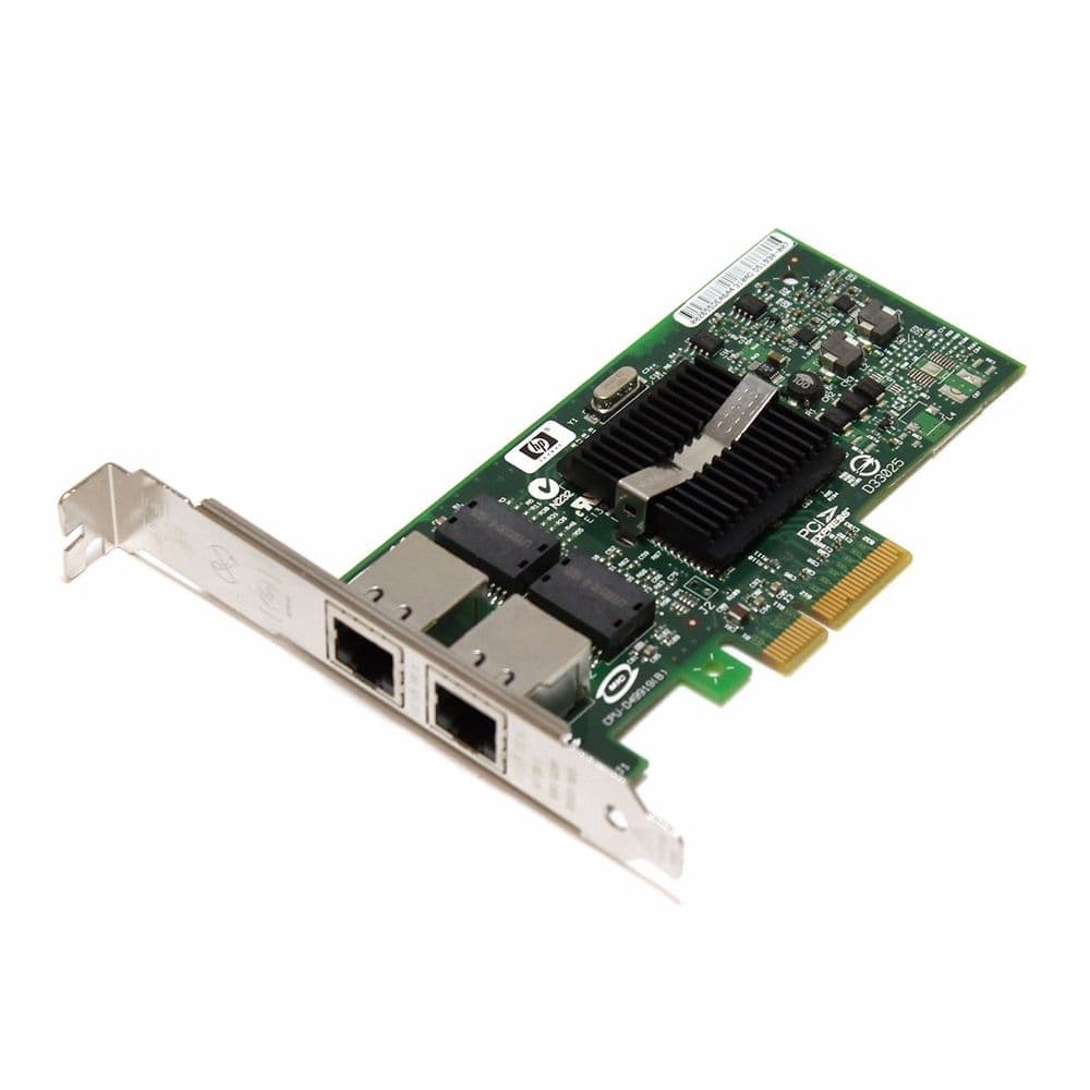 New HP NC360T 412651-001 PCI-E Dual Port Gigabit Network Adapter Card FH