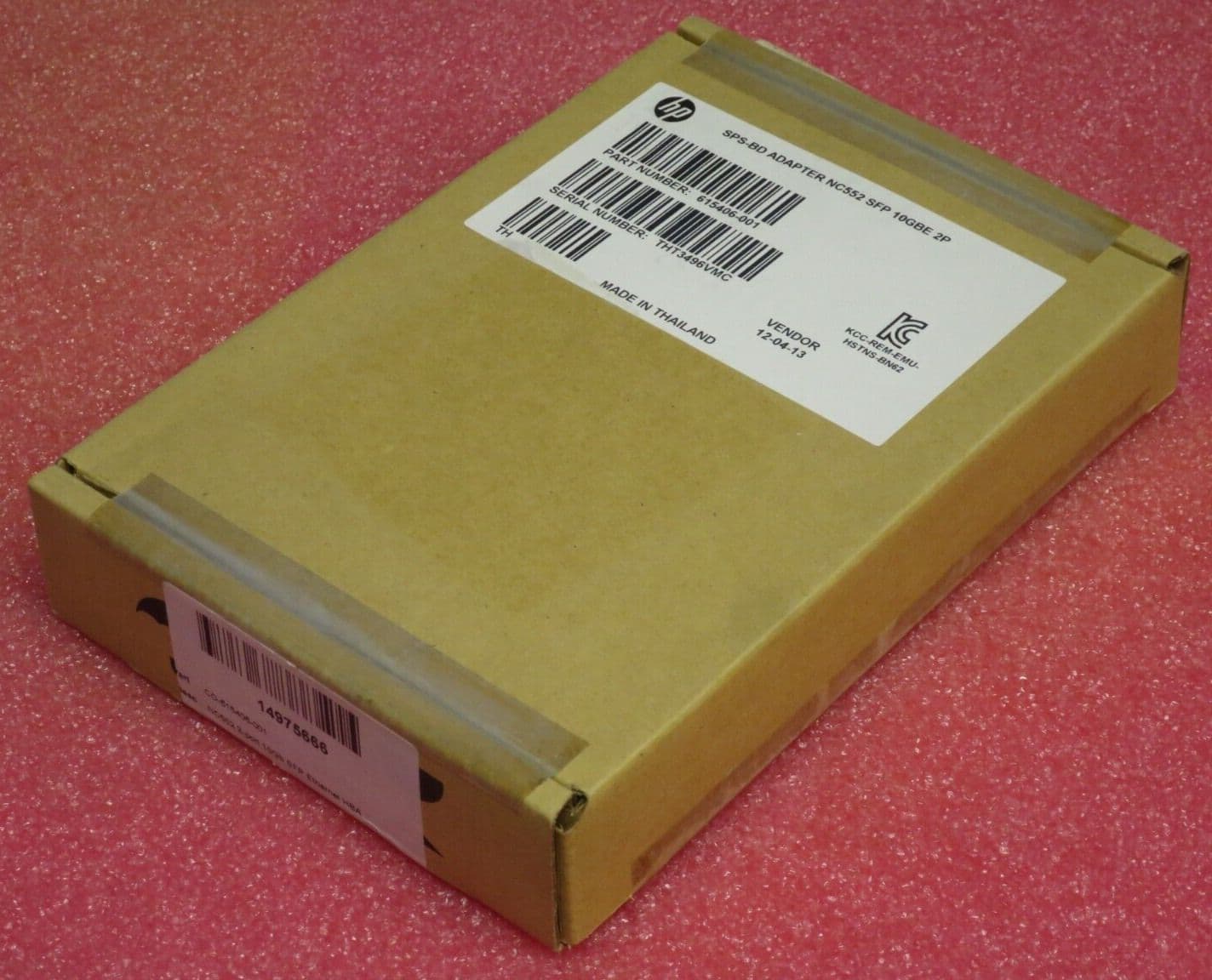 NEW HP NC552SFP 10Gb Dual Port Fibre Channel Network Adapter Card ...