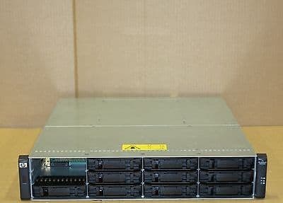 NEW HP StorageWorks MSA2312i MSA2000 Dual Controller 12 Bay Modular Array AJ800A