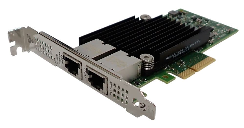 NEW HPE 562T Dual Port 10Gb Ethernet Network Adapter LP FH 840137-001 ...