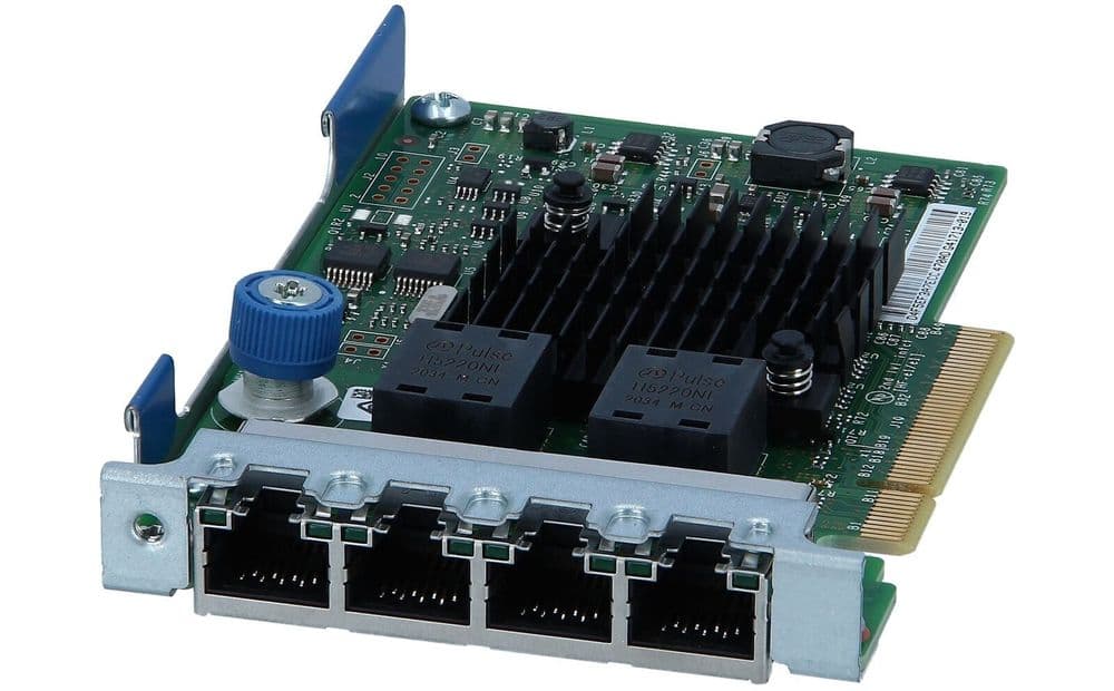 NEW HPE Ethernet 366FLR 4-Port 1GbE RJ45 Network FlexiLOM 669280-001 ...