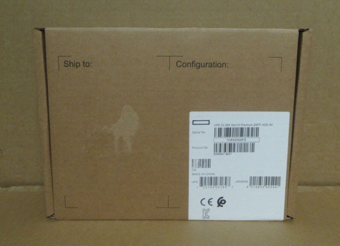 NEW HPE Proliant DL380 G10 2x 2 5" HDD Hard Drive Storage Drive Cage ...