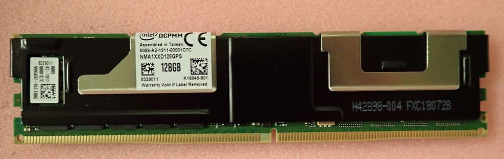 New Intel 128GB 1Rx4 DCPMM-2666 ECC PC4 DDR4 Persistent Memory ...