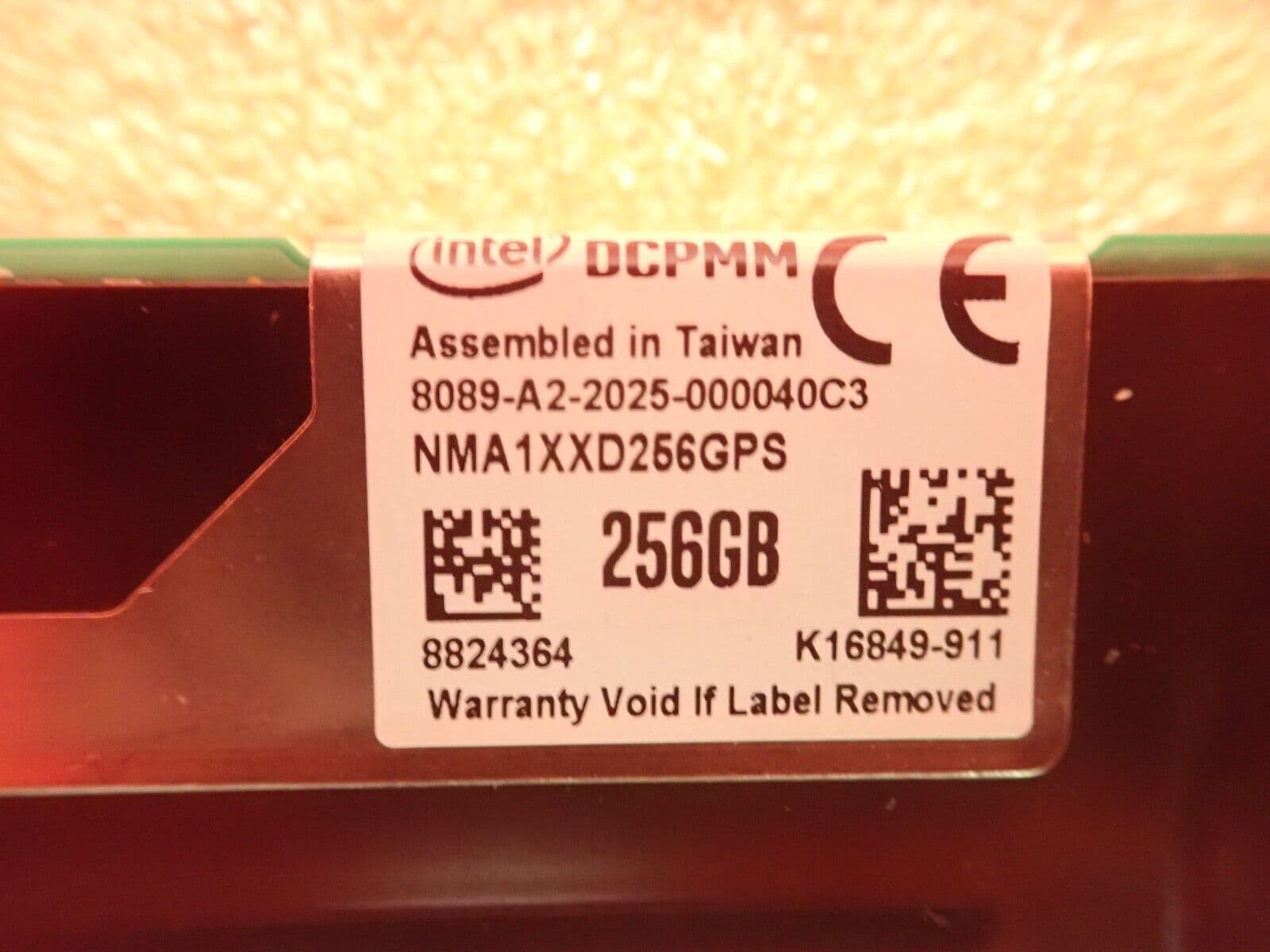 New Intel 256GB 1Rx4 DCPMM-2666 ECC PC4 DDR4 Persistent Memory NMA1XXD256GPS