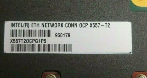 New Intel X557-T2 Dual Port 10GbE 10GBase-T OCP Network Adapter ...
