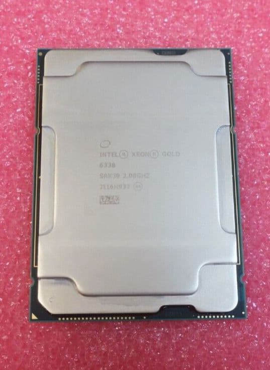 NEW Intel Xeon 32-Core Gold 6338 2 00GHz 48MB Cache LGA4189 CPU ...