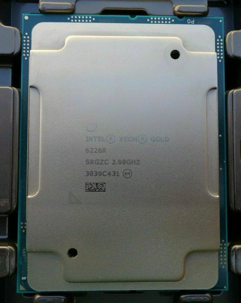 New Intel Xeon Gold 6226R 16C 2 90GHZ Server CPU Processor SRGZC LGA3647 150W