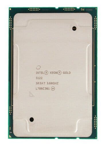 New Intel Xeon Quad Core Gold 5122 3 60GHz 16 5MB L3 LGA3647 Processor ...