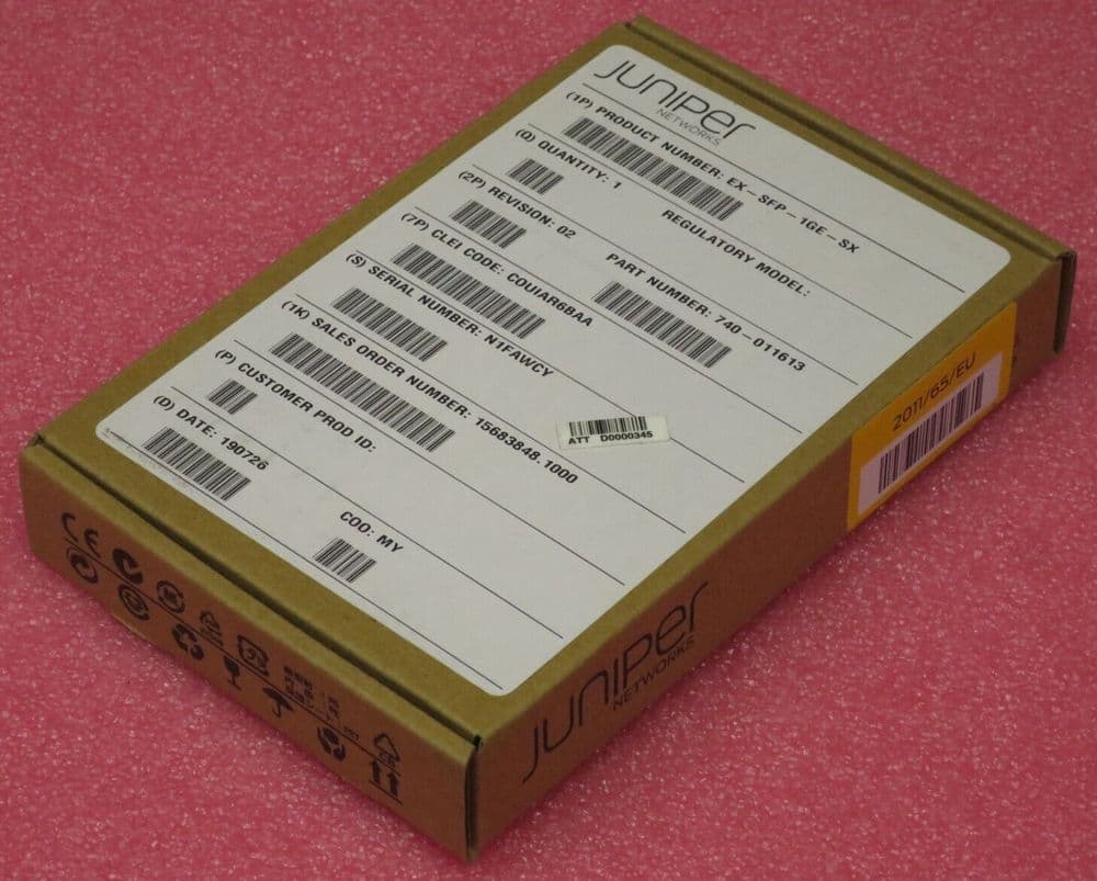 NEW Juniper EX-SFP-1GE-SX 1Gb/s Duplex LC MMF SFP Transceiver Module 740-011613
