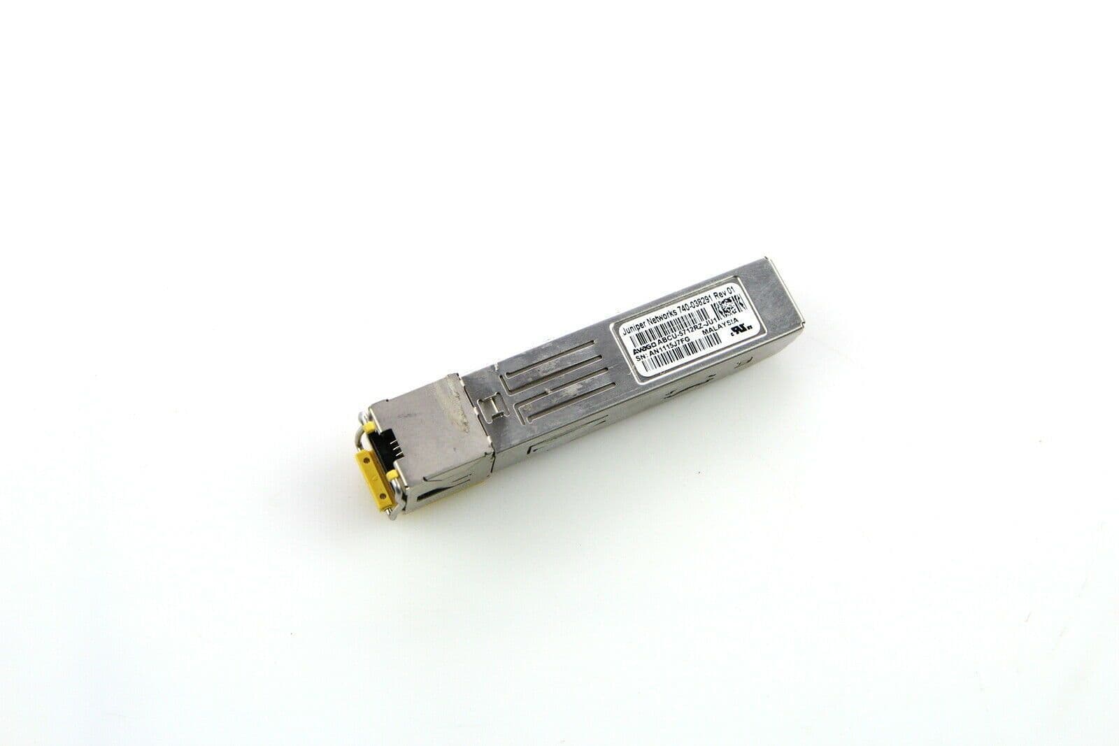 NEW Juniper Networks SFP-1GE-T 1000Base-T SFP 850nm 100m Transceiver ...