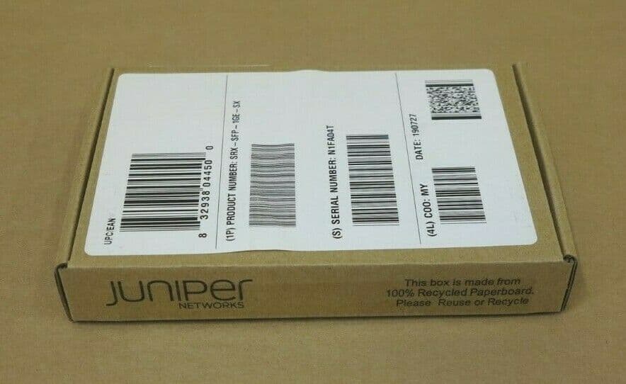 NEW Juniper Networks SRX-SFP-1GE-SX 1000Base-T SFP 850nm 550m Module ...