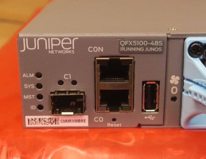 New Juniper QFX5100-48S 48x 1/10Gb SFP/SFP 6x 40Gb QSFP Port Ethernet ...