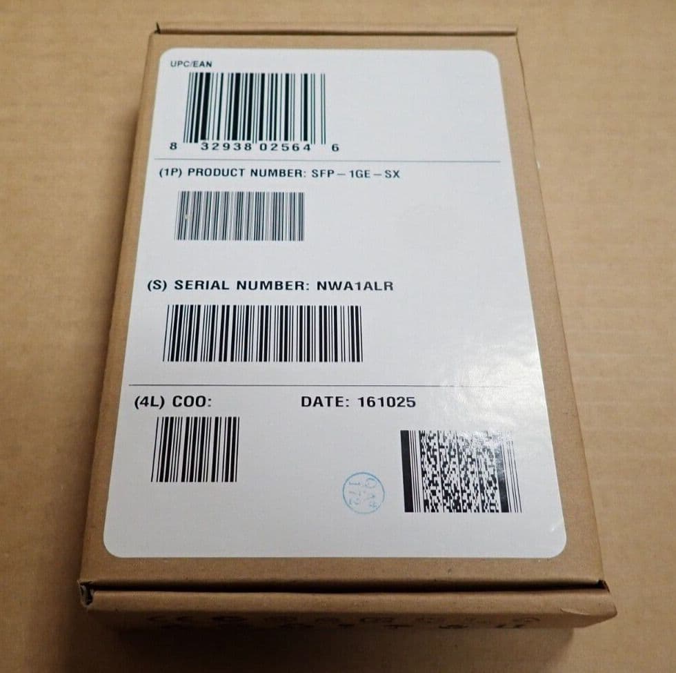 NEW Juniper SFP-1GE-SX 1GbE 1000Base-SX LC SFP Optical Transceiver Module