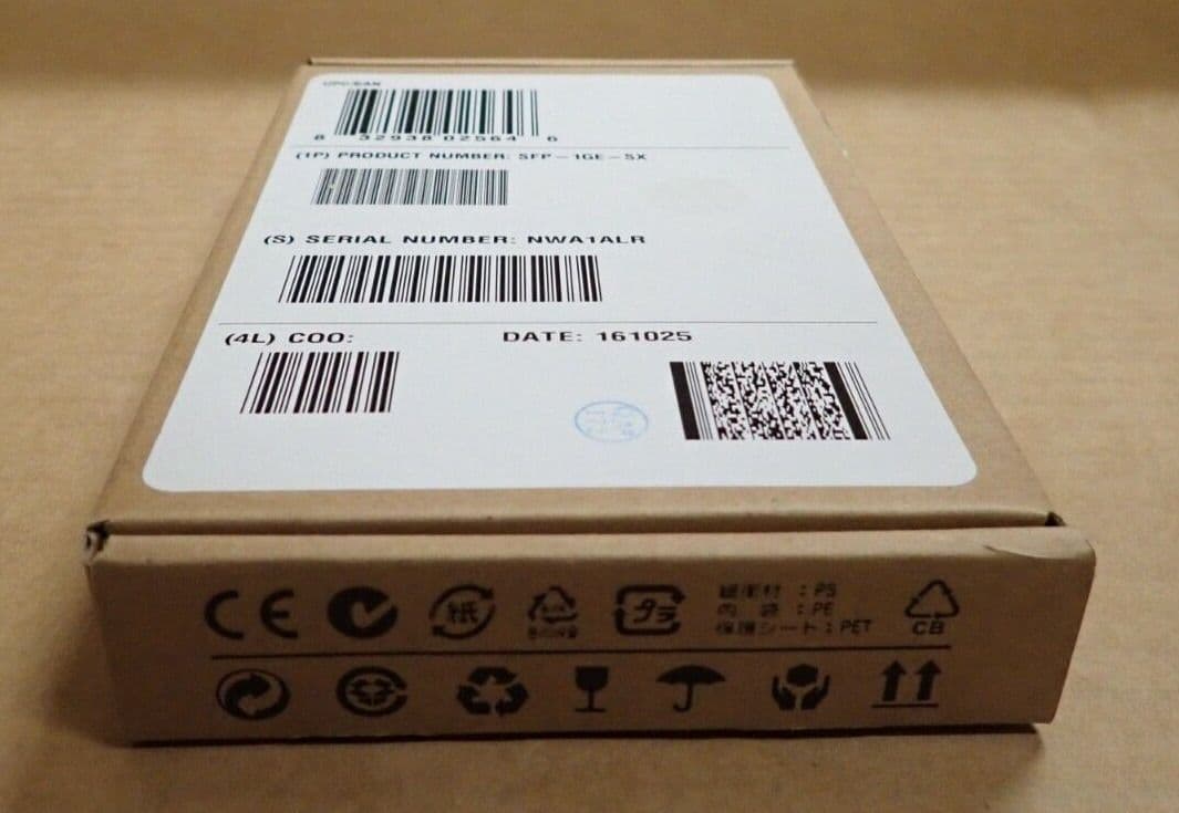 NEW Juniper SFP-1GE-SX 1GbE 1000Base-SX LC SFP Optical Transceiver Module