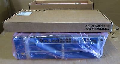 NEW Juniper SRX3400 SRX3400BASE-DC2 SFB-12GE Services Gateway Network ...