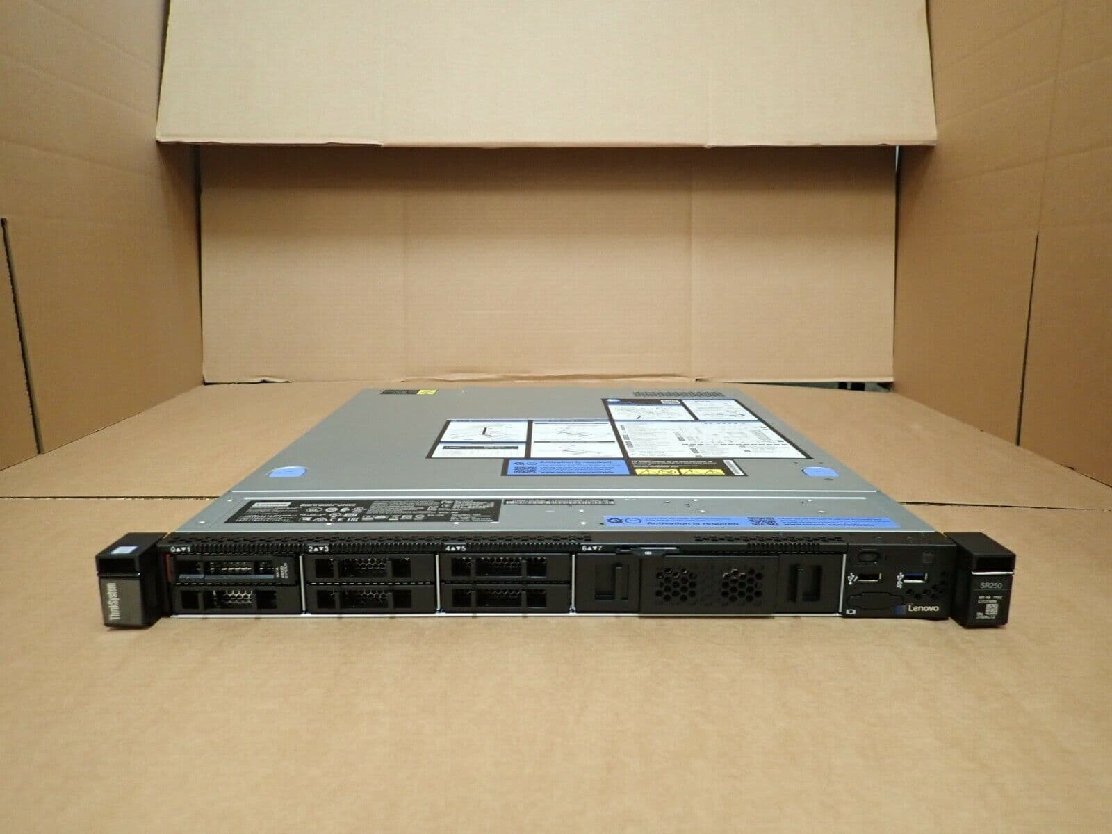 New Lenovo ThinkSystem SR250 CTO no memory no CPU 8-Bay Server 7Y51