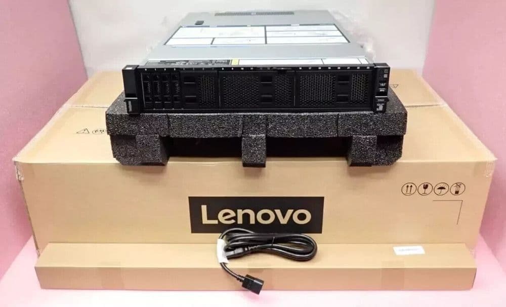 NEW Lenovo ThinkSystem SR650 8C Silver 4215R 32GB RAM 8x 2 5" Bay 2U ...