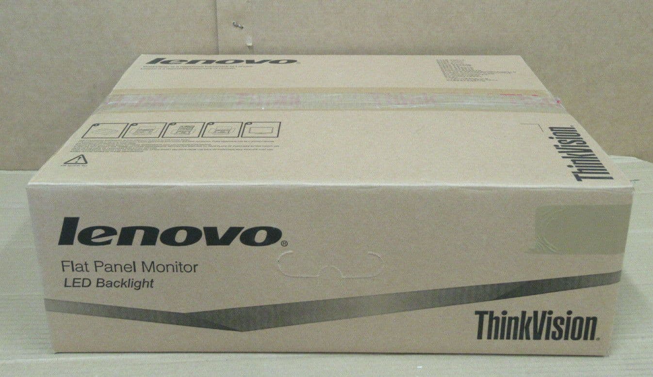 New Lenovo ThinkVision LT1952p 2448-MB6 19" TFT-LCD LED Monitor VGA DP ...