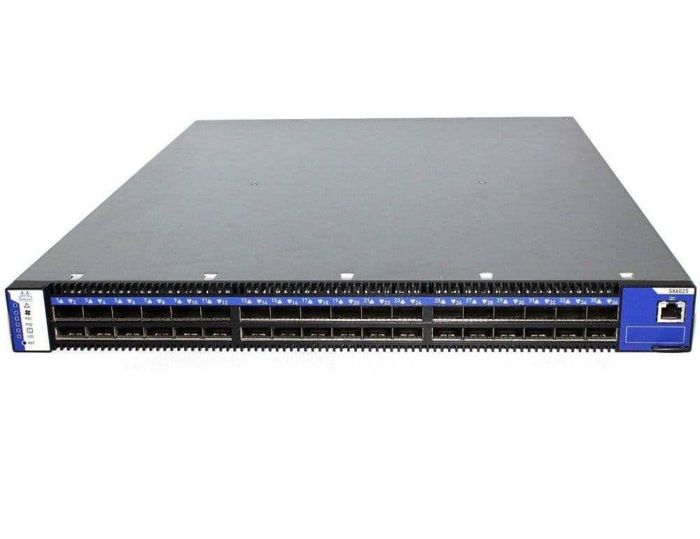 NEW Mellanox Infiniband IB SX6025 36x 56Gb/s FDR Switch MSX6025F-1BRR ...