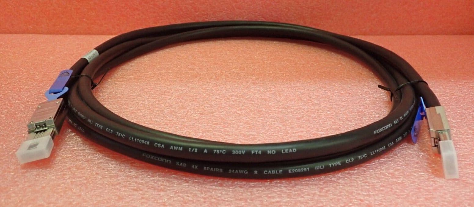 NEW Mini-SAS SFF-8088 to Mini-SAS SFF-8088 External Cable 400cm 4M