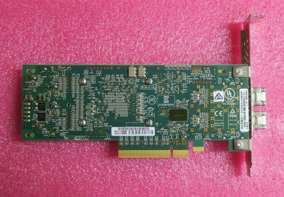 New NetApp QLogic QLE2672 Dual Port 16Gb FC Host Bus Adapter 111-00941 ...