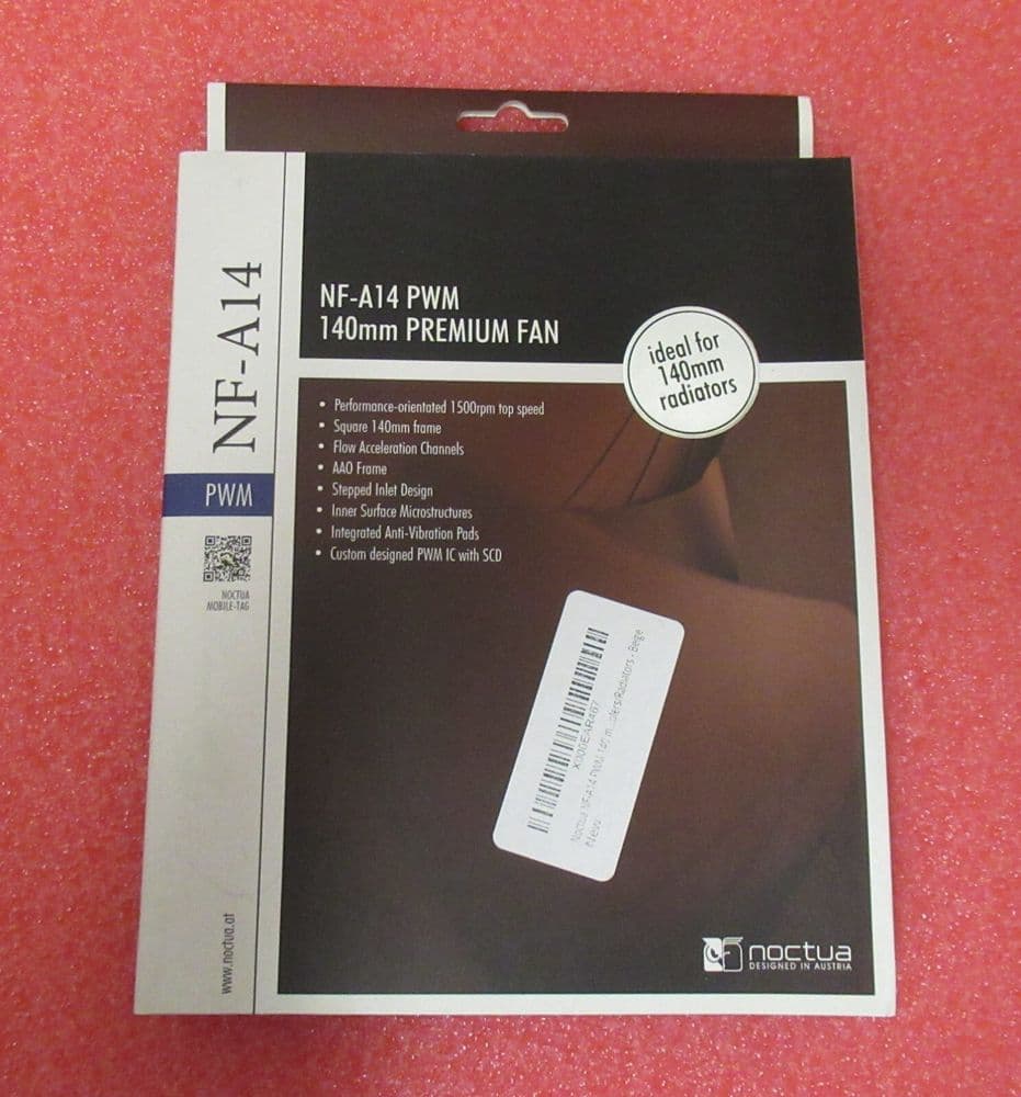 New Noctua NF-P12 PWM Premium Quiet Fan 4-Pin 120mm 1300RPM Brown