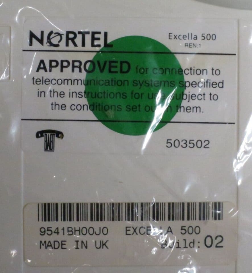 NEW - Nortel Excella 500/ Home Office Corded BT Line Deskphone ...