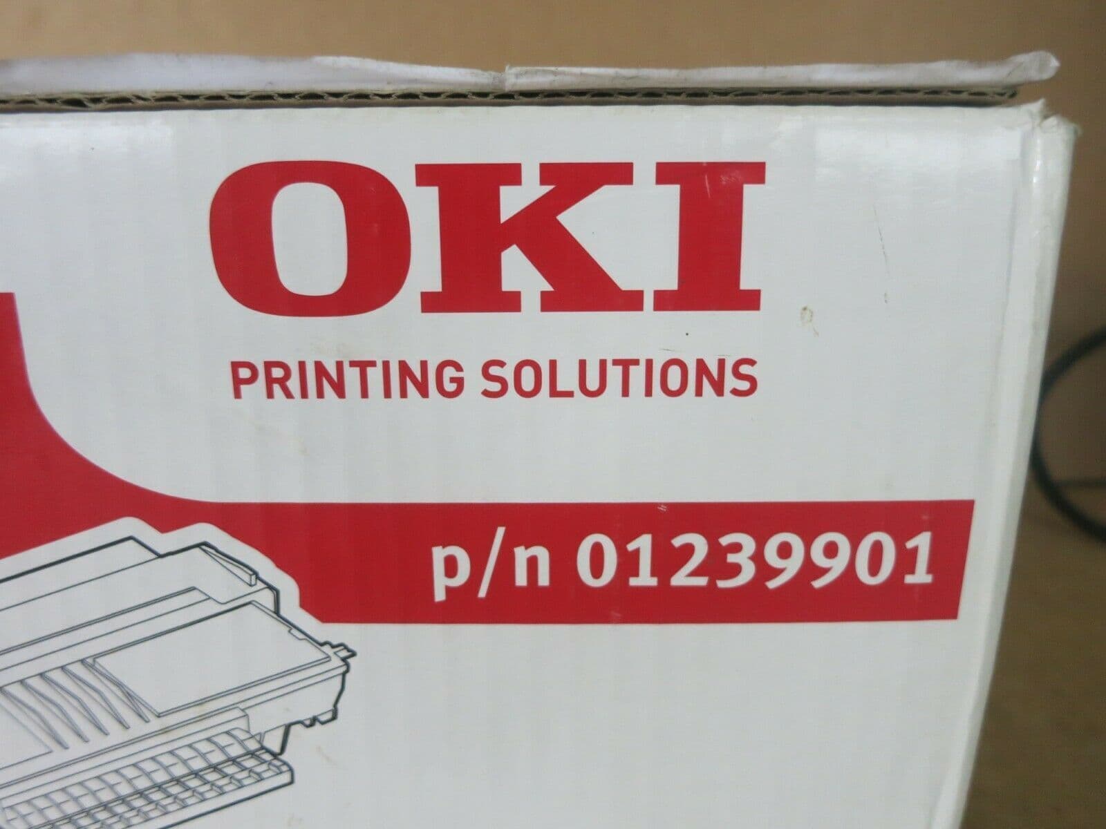 NEW OKI 01239901 Toner Cartridge 3 000 page for OKI MB260 MB280 MB290 ...