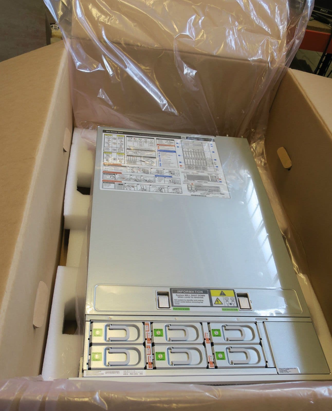 New Oracle Sun X4 4 Server X86 4 X Intel E7 8895 V2 15 Core 3tb Ram Enterprise