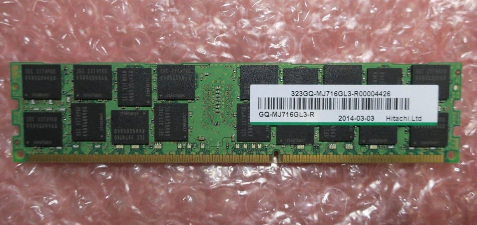 New Original Hitachi HDS CR220 GQ-MJ716GL3-R 16GB DDR3 ECC PC3-10600 ...