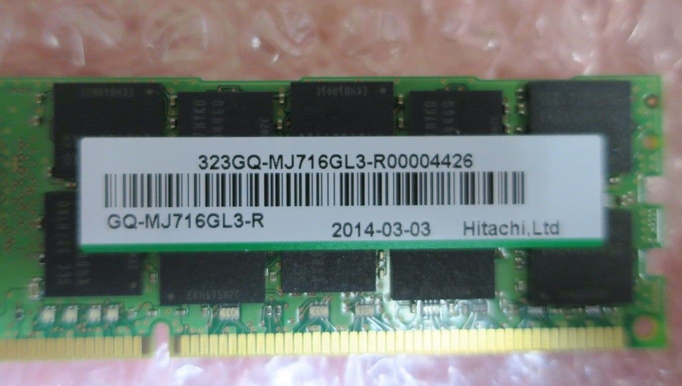 New Original Hitachi HDS CR220 GQ-MJ716GL3-R 16GB DDR3 ECC PC3-10600 ...