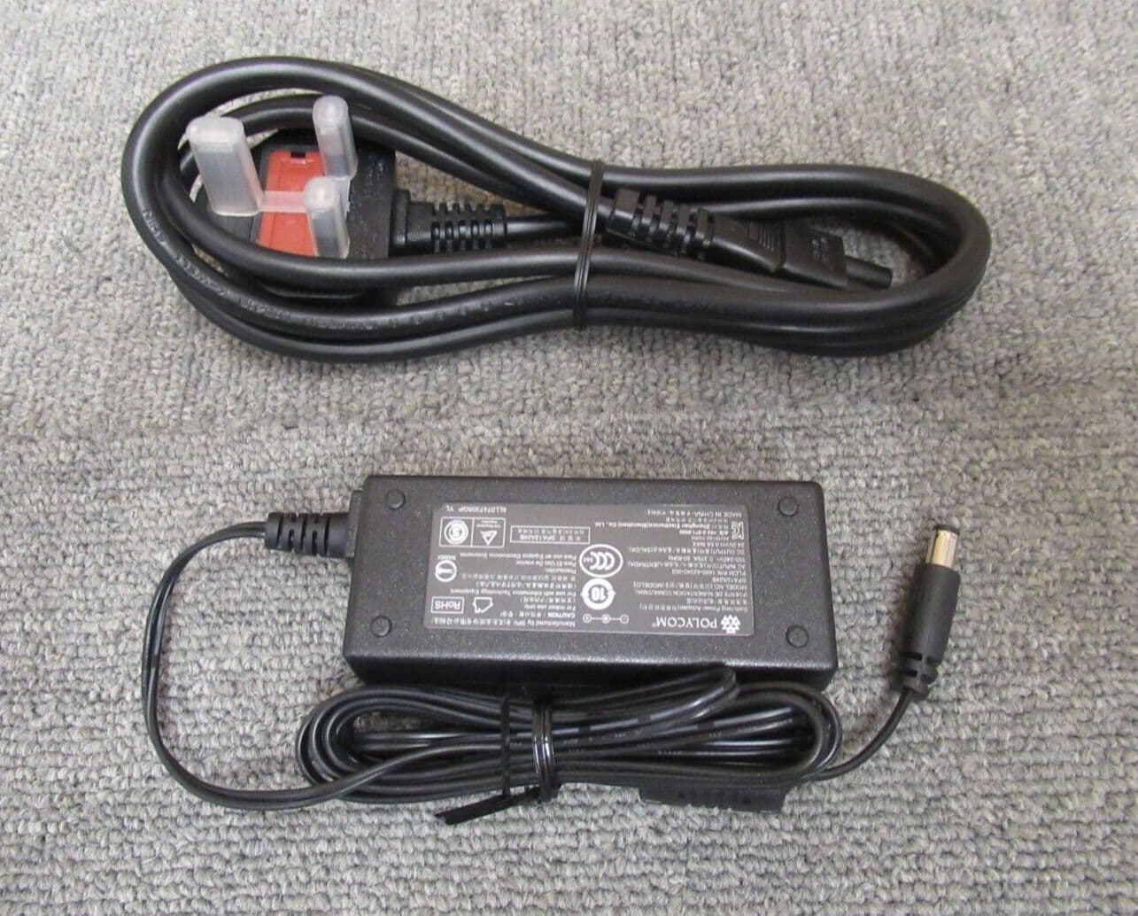 New Polycom 2215-44340-102 SPA12A24B CX500 CX600 AC Power Adapter 12W ...