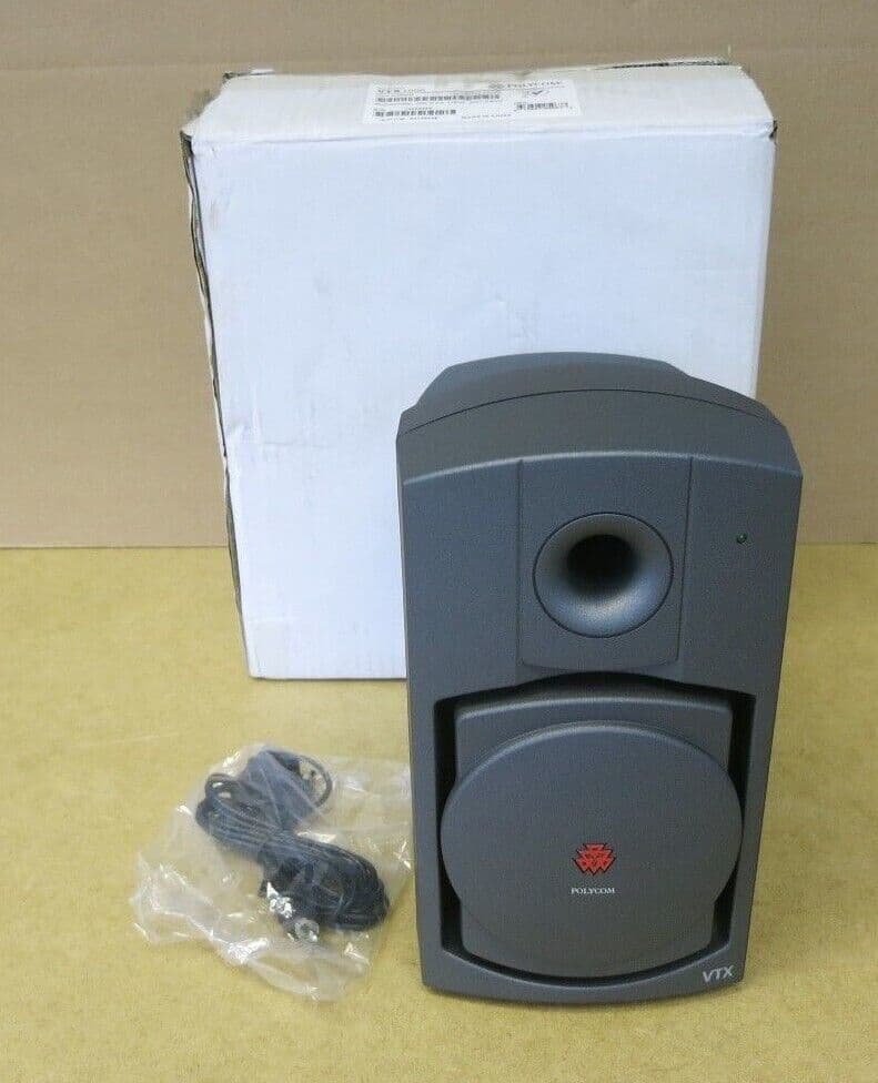 New Polycom SoundStation VTX 1000 Subwoofer AMP Speaker 220-240V 1565 ...