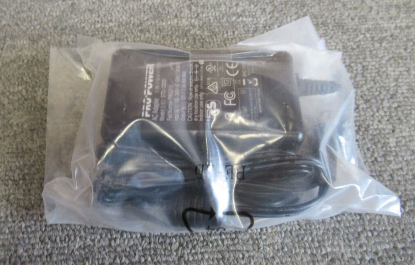 New Pro-Power STD-12030 PW02711 AC Power Adapter 36W 12V 3A