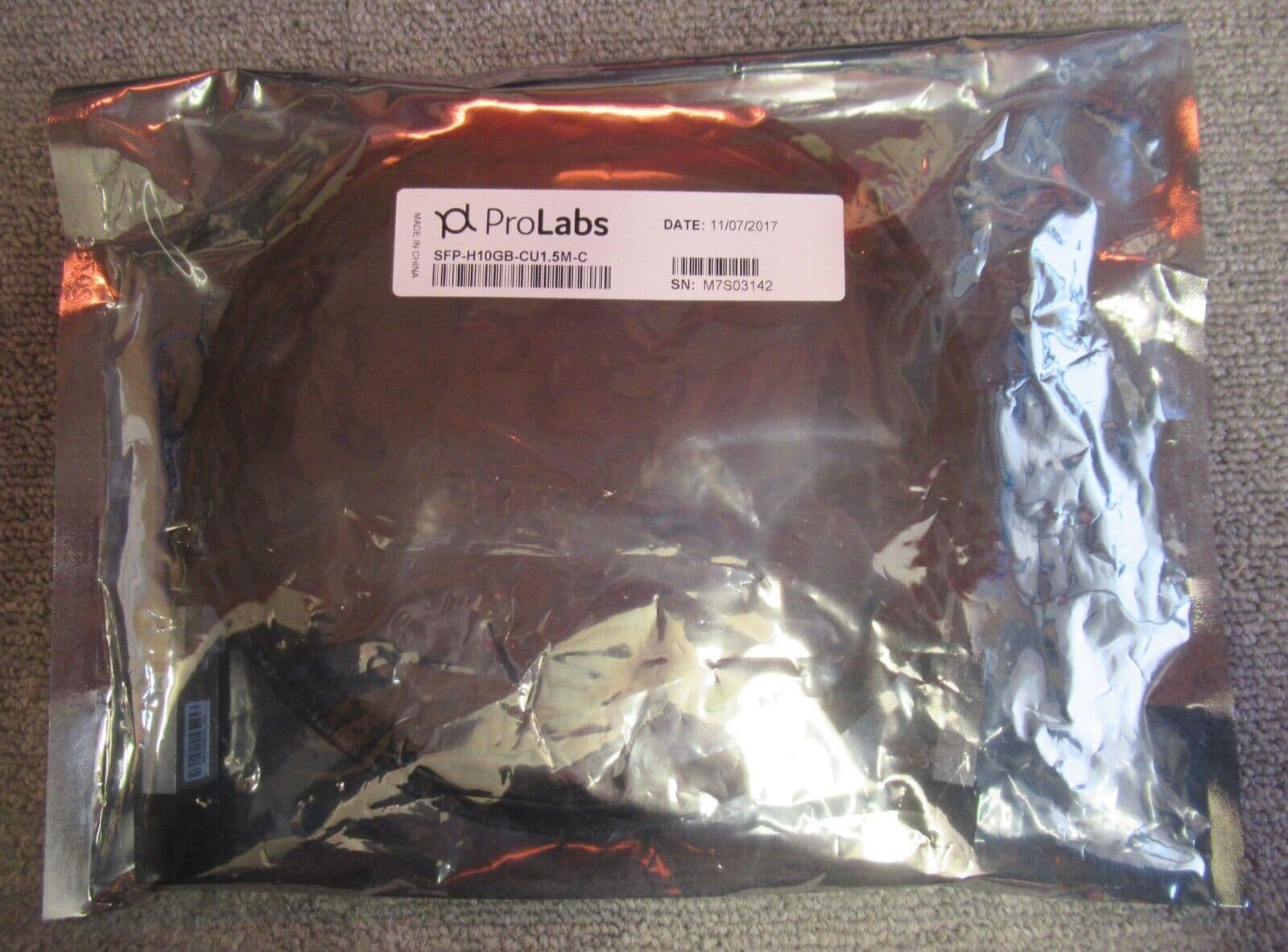 New Prolab SFP-H10GB-CU1 5M-C 1 5M-C SFP Passive Direct Attach Copper ...