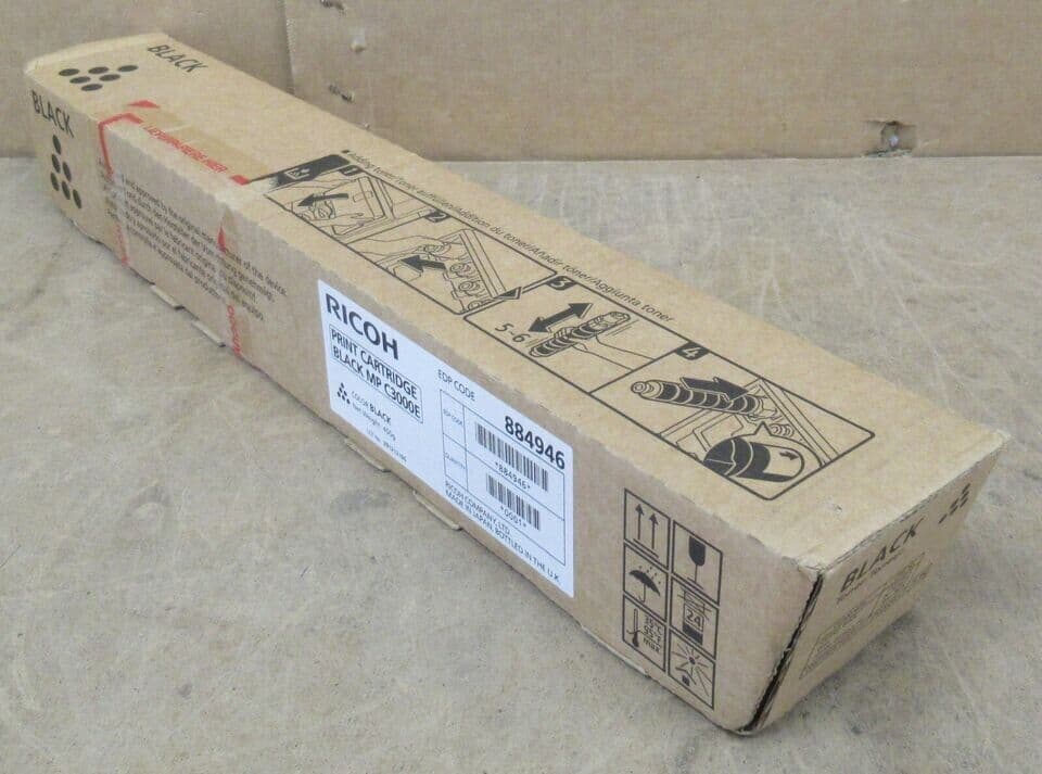 New RICOH Black Print Toner Cartridge 841579 Aficio MPC3001 MPC3001AD ...