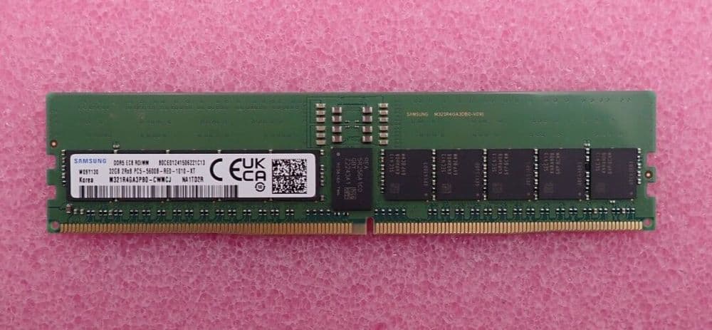 NEW Samsung 32GB 2Rx8 DDR5 PC5-5600 ECC REG RDIMM Server Memory ...