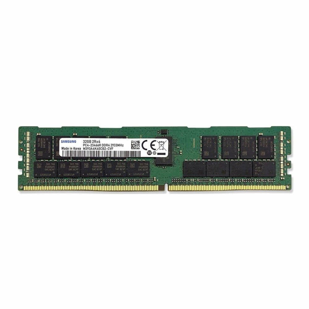 New Samsung 32GB DDR4-2933 PC4-23400 ECC REG RDIMM Memory RAM ...
