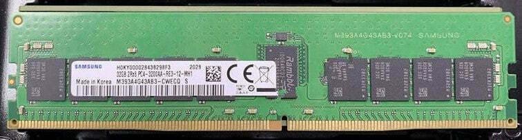 New Samsung 32GB DDR4-3200 PC4-25600 RDIMM ECC REG Memory RAM M393A4G43AB3-CWE