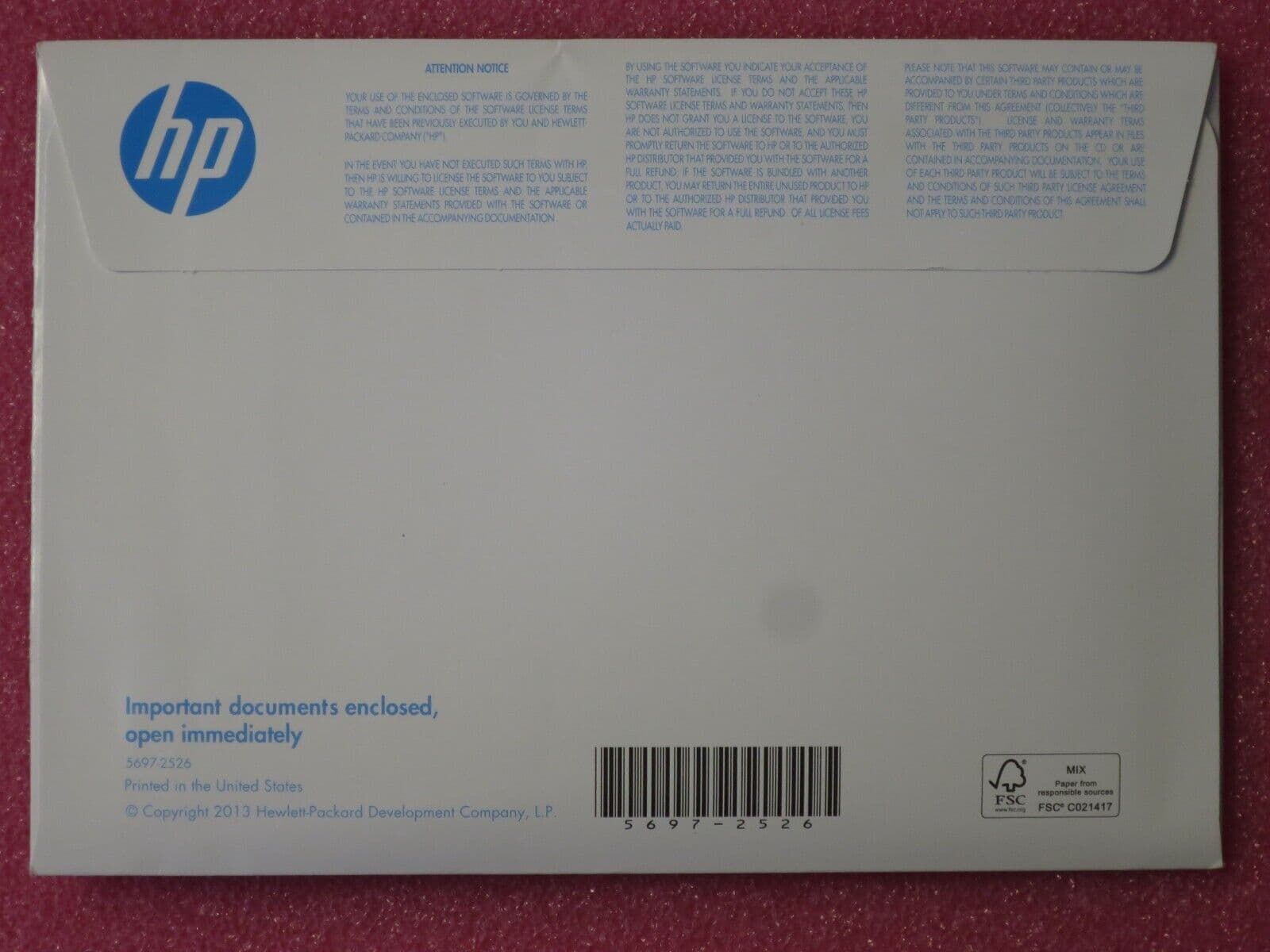 NEW SEALED HP iLO Advanced 3yr Tech Support Updates 1 Server License BD505A