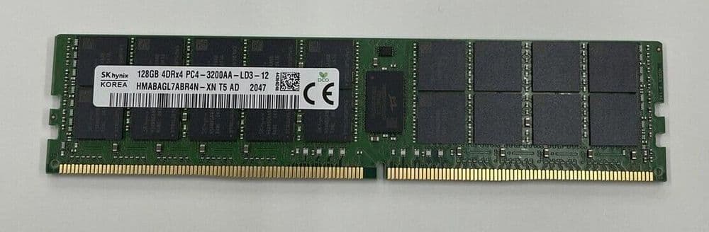NEW SK Hynix 128GB 4DRX4 DDR4 PC4-3200 ECC REG Server Memory ...