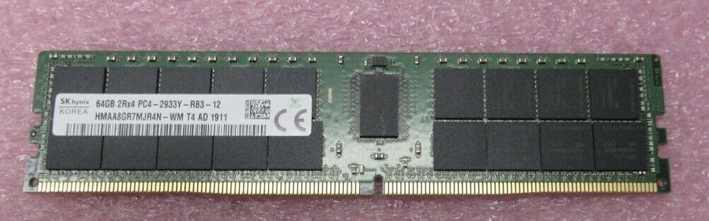 New SK Hynix 64GB 2RX4 PC4-23400 DDR4-2933 ECC Server Memory ...