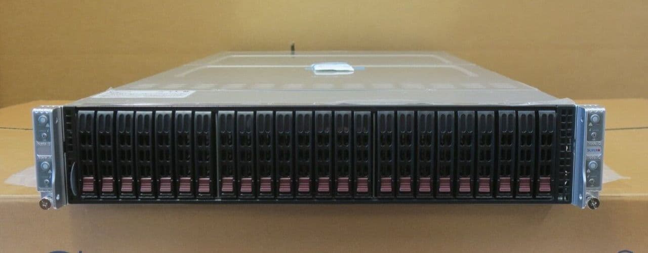 NEW Supermicro SuperServer 2029TP-HC1R 24x 2 5" Bay 4x X11DPT-PS CTO ...