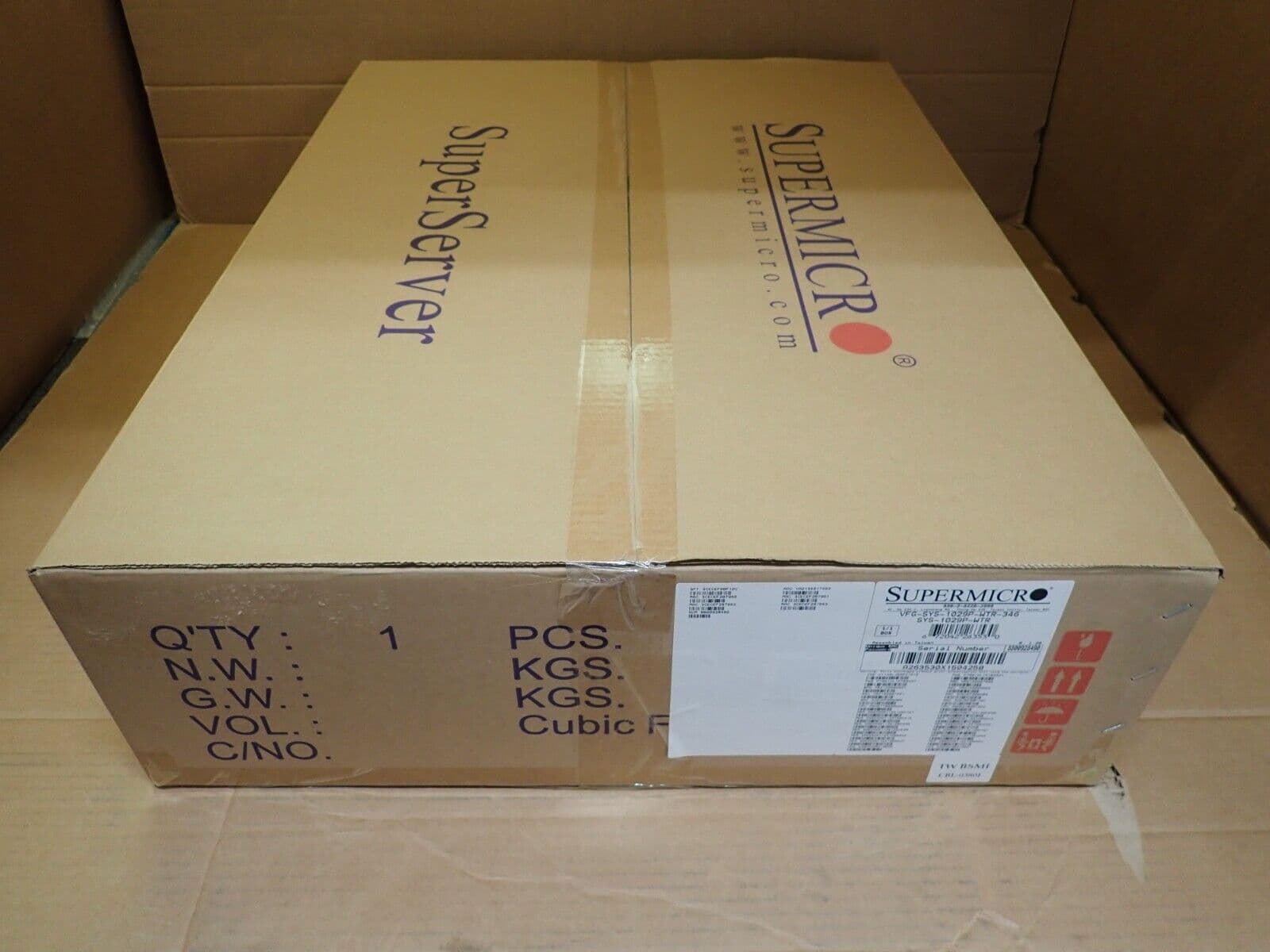 New Supermicro SuperServer SYS-1029P-WTR CTO 2 x Scalable CPU 1U Rack ...