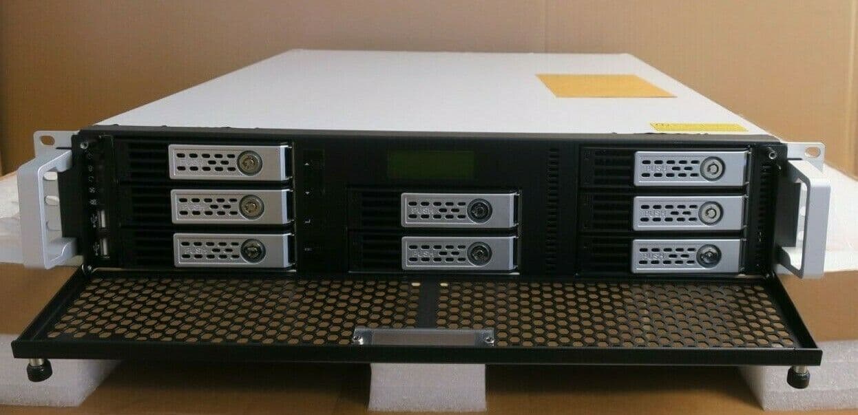 New Thecus N8810U 8-Bay SATA HDD 2U Enterprise SMB Rack Mount NAS ...